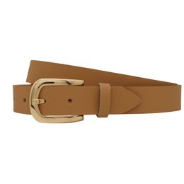 AnnaMatoni Damen Lederg&uuml;rtel "AnnaMatoni Lederg&uuml;rtel Flora Lederg&uuml;rtel Flora", beige, Gr. 120, 100% Leder, G&uuml;rtel