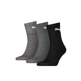 Puma Damen Kurzsocken "Socken 3er Pack", Gr. 39, grau, Obermaterial: 78% Baumwolle CO. 18% Polyester PES. 2% Polyamid PA. 2% Elasthan EL., Socken