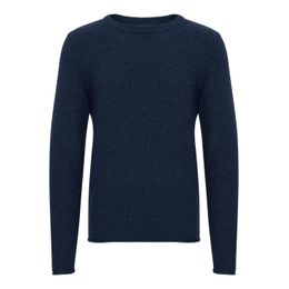 Blend Herren Strickfleece-Pullover "Strickpullover BHPullover", blau, Gr. XXL, Obermaterial: 100% Baumwolle CO., Pullover