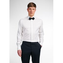 Eterna Herren Langarmhemd "SLIM FIT"beige, Gr. 42, Twill, 70% Baumwolle, 4% Elasthan, 26% Polyamid, Hemden, EASY IRON (bügelleicht)