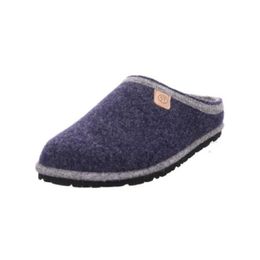 Rohde Herren Hausschuh "Rohde Hausschuhe Filz", Gr. 45, blau, Filz, Schuhe