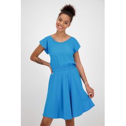 alife and kickin ALIFE & KICKIN Damen Jerseykleid "Damen IsabellaAK", blau, Gr. S, 95% Viskose, 5% Elasthan, Kleider