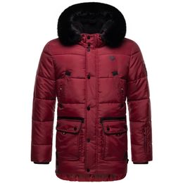 STONE HARBOUR Herren Steppjacke "Mironoo", rot, Gr. M, Oberstoff: 100% Polyester, Futter: 100% Polyester, Wattierung: 100% Polyester, Ärmelfutter:
