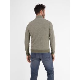 Lerros Herren Strickpullover "Lerros Stricktroyer in kerniger Optik", gr&uuml;n, Gr. S, 100% Baumwolle, Pullover