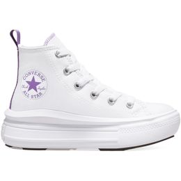Converse M&auml;dchen Sneaker "CHUCK TAYLOR ALL STAR MOVE PLATFORM", Gr. 30, wei&szlig;, Textil, Schuhe