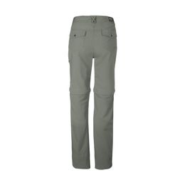 Killtec Damen Zip-off-Hose "KOS 187 KG WMN PNTS", gr&uuml;n, Gr. 22, Obermaterial: 92% Polyester, 8% Elasthan, Hosen, Abzippbare Funktionshose mit