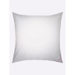 Federkissen Sannwald, B:80cm L:80cm, wei&szlig;, 100% Baumwolle, Kopfkissen