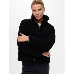 V&eacute;ro Moda VERO MODA Damen Steppjacke "VMDEBRA SHORT JACKET GA ENT", schwarz, Gr. XL, unifarben, Web, Obermaterial: 100% Polyester, Jacken