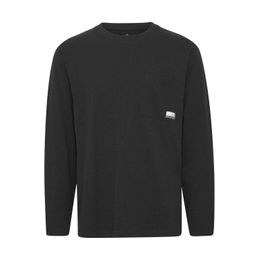 11 Project Herren Longsleeve "Longsleeve PREmilio", schwarz, Gr. M, Obermaterial: 100% Baumwolle CO., Shirts