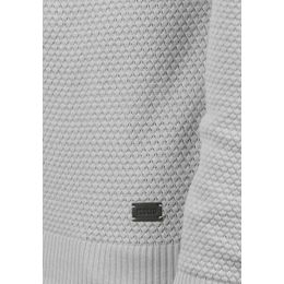 !Solid SOLID Herren Rundhalspullover "Rundhalspullover SDKarl", grau, Gr. XL, Obermaterial: 50% Baumwolle CO. 50% Polyacryl PAN., Pullover