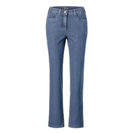 GOLDNER Damen Regular-fit-Jeans "Klassische Jeanshose ANNA", blau, Gr. 44, Obermaterial: 78% Baumwolle CO. 20% Polyester PES. 2% Elasthan EL., Jeans