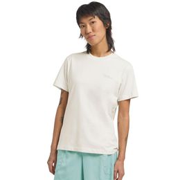 Jack Wolfskin Damen T-Shirt "ESSENTIAL T W"cottonweiß, Gr. XXL, Oberstoff: 100% BAUMWOLLE; Kontrastmaterial 1: 100% BAUMWOLLE, Shirts