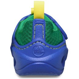 Crocs Kinder Badeschuh "Swiftwater Splash", Gr. 24, gr&uuml;n, Croslite , Textil, Schuhe, Wassersandale, Clog f&uuml;r den Strand mit Anziehlasche