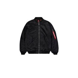 Damen Bomberjacke "MA-1 Core W", schwarz, Gr. M, Alpha Industries, Obermaterial: 100% Nylon; Futter: 100% Nylon; F&uuml;llung: 100% Polyester, Jacken