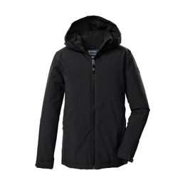 Killtec Jungen Funktionsjacke "KOW 221 BYS JCKT", schwarz, Gr. 140, Obermaterial: 100% Polyester.Futter: 100% Polyester.F&uuml;llung: 100% Polyester,