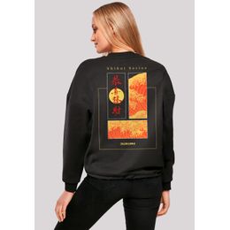 F4NT4STIC Damen Sweatshirt "Shibui Series Oversize Japan Streetstyle", schwarz, Gr. XL, Obermaterial: 65% Baumwolle, 35% Polyester, Sweatshirts,