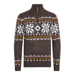 !Solid SOLID Herren Troyer "Troyer SDNorwin", braun, Gr. L, Obermaterial: 100% Polyacryl PAN., Pullover