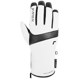 Reusch Damen Skihandschuhe "Madison R-TEX XT"wei&szlig;, schwarz, Gr. 8, unifarben, 75% Polyester, 18% Ziegenleder, 6% Lederimitat, 1% Polyamid,