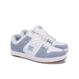 DC Shoes Herren Sneaker "Manteca", Gr. 9, wei&szlig;, Obermaterial:Obermaterial: Leder (Kuh) / Futter: Textil / Au&szlig;ensohle: Gummi;, Schuhe