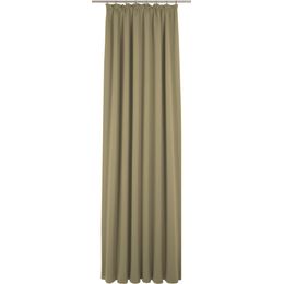 Vorhang WIRTH, B:65cm H:125cm, braun, Jacquard, Baumwolle, Polyester, Wohnzimmer, Gardinen, "Newbury"