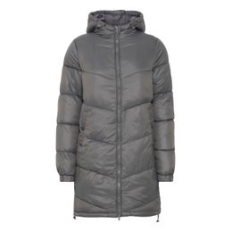 oxmo Damen Schneejacke "Steppmantel OXTabata", grau, Gr. XL, Obermaterial: 100% Nylon NY., M&auml;ntel
