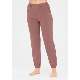 ENDURANCE ATHLECIA ATHLECIA Damen Sweathose "Carmen", lila, Gr. 34, unifarben, 100% Polyester, Hosen, aus extra weichem Material