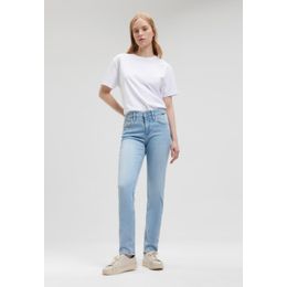 Mavi Damen Skinny-fit-Jeans "// Label-Detail Modell "Sophie"", blau, Gr. 32, 85% Baumwolle, 13% Polyester, 2% Elasthan, Jeans, Slim Skinny Jeans