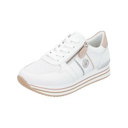 Remonte Damen Sneaker "Remonte Sneaker Leder", Gr. 36, weiß, Leder, Schuhe