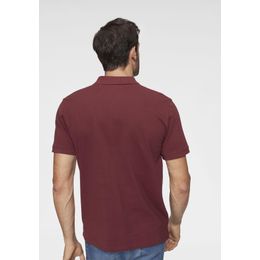 Tom Tailor Herren Poloshirt "Basic", rot, Gr. XXXL, unifarben, Piqu&eacute;, Obermaterial: 100% Baumwolle, Shirts, Baumwoll-Piqu&eacute;