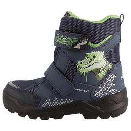 Lurchi M&auml;dchen Winterboots "Kepa SYMPATEX", Gr. 29, blau, Lederimitat, Textil, Schuhe, Klettboots mit SYMPATEX, Gr&ouml;&szlig;enschablone zum Download