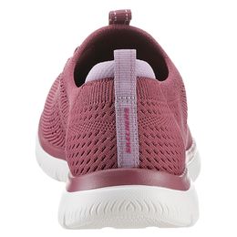 Skechers Damen Slip-On Sneaker "SUMMITS", Gr. 39, lila, Textil, Schuhe, Freizeitschuh, Halbschuh, Slipper mit flexibler Traktionslaufsohle