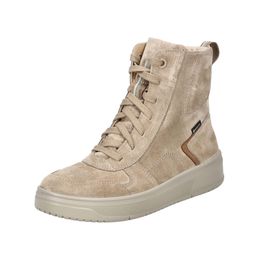 Legero Damen Schn&uuml;rstiefelette "Legero Stiefelette Veloursleder", Gr. 41,5, beige, Veloursleder, Schuhe