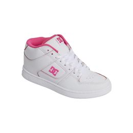 DC Shoes Damen Sneaker "Manteca 4 Mid", Gr. 7,5, wei&szlig;, Obermaterial:59.27% Leder, 40.73% Synthetikmaterial;, Schuhe