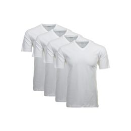 Ragman Damen T-Shirt "T-Shirt 4er Pack", wei&szlig;, Gr. S, Obermaterial: 100% Baumwolle CO., Shirts