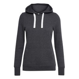 oxmo Damen Kapuzenpullover "Hoodie OXOlive", grau, Gr. XL, Obermaterial: 80% Polyester PES. 20% Baumwolle CO., Sweatshirts