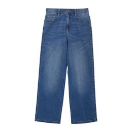 s.Oliver JUNIOR Jungen Relax-fit-Jeans, blau, Gr. 134, Denim/Jeans, Obermaterial: 85% Baumwolle, 14% Polyester, 1% Elasthan, Jeans