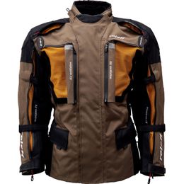 Roleff Motorradjacke "Enduro", 3XL, braun, Jacken, mit Protektoren, optimale Bel&uuml;ftung