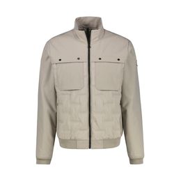 Lerros Herren Steppjacke "Lerros Sportiver Blouson, gesteppt", beige, Gr. M, 100% Polyester, Jacken, Wasser- und windabweisend, atmungsaktiv