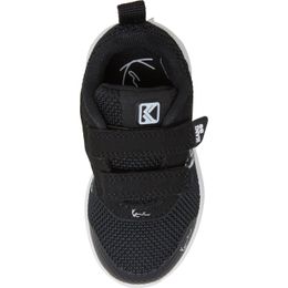 Trainingsschuh Karl Kani "Karl Kani Karl Kani Snug Runner TD", M&auml;dchen, Gr. 21, schwarz, wei&szlig;, Leder, Schuhe
