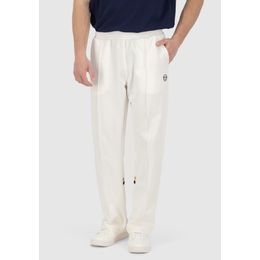 Sergio Tacchini Herren Jogginghose "ORION 024 PANTS Herren"gardenia, biscuit, Gr. M, Softshell, 60% Polyester, 40% Baumwolle, Hosen, Trainingshose