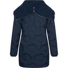 DEPROC Active Damen Steppmantel "GILMOUR MEGATE LONG WOMEN", blau, Gr. 40, 100% Polyester, M&auml;ntel, auch in Gro&szlig;en Gr&ouml;&szlig;en erh&auml;ltlich