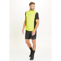 ELITE LAB Herren Funktionsweste "Shell X1 Elite", gelb, Gr. L, 100% Polyester, Westen, mit hochwertiger Lauf-Ausstattung (wind -und wasserdicht)