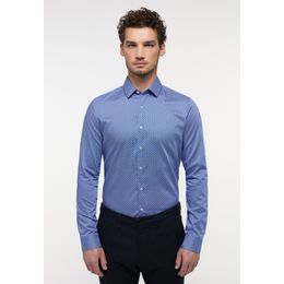 Eterna Herren Langarmhemd "SUPER SLIM"hellblau, Gr. 42, Twill, 100% cotton, Hemden