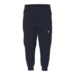 name it Jungen Sweathose "NMMVIMO SWE PANT BRU NOOS", blau, Gr. 104, unifarben, Sweatware, Obermaterial: 60% Baumwolle, 40% Polyester, Hosen