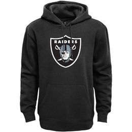 Fanatics Damen Kapuzenpullover "Fanatics Hoodie Las Vegas Raiders", schwarz, Gr. L, 80% Baumwolle, 20% Polyester, Pullover