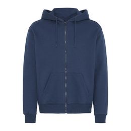 Blend Herren Kapuzensweatjacke "Kapuzenfleecejacke BHJUSTE", blau, Gr. XXL, Obermaterial: 60% Baumwolle CO. 40% Polyester PES., Pullover