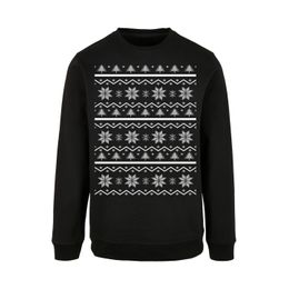 F4NT4STIC Herren Kapuzenpullover "Scandinavian Muster Weihnachten", schwarz, Gr. M, Obermaterial: 50% Baumwolle, 50% Polyester, Pullover, Print
