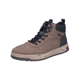 Rieker Herren Sneaker "Rieker Sneaker Lederimitat", Gr. 45, braun, Lederimitat, Schuhe
