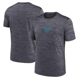 Nike Damen T-Shirt "Nike T-Shirt Jacksonville Jaguars Nike Velocity SS", grau, Gr. L, 100% Polyester, Shirts