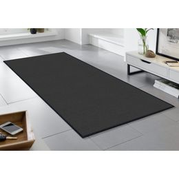 Fu&szlig;matte, B:120cm H:9mm L:180cm, grau, wash+dry by Kleen-Tex, Kunstfaser, Au&szlig;enbereich, Teppiche, "Original Uni, Schmutzfangteppich", Schmutzmatte,